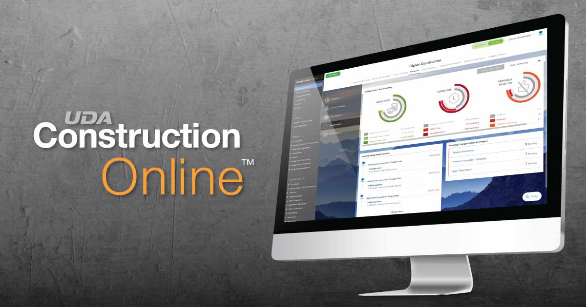 Residential Construction Software Corporate Plan - UDA ConstructionOnline™